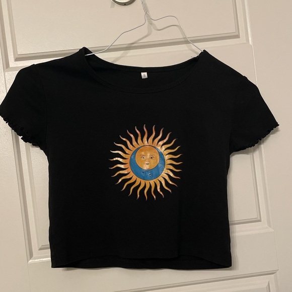 Tops | Sun And Moon Crop Top | Poshmark